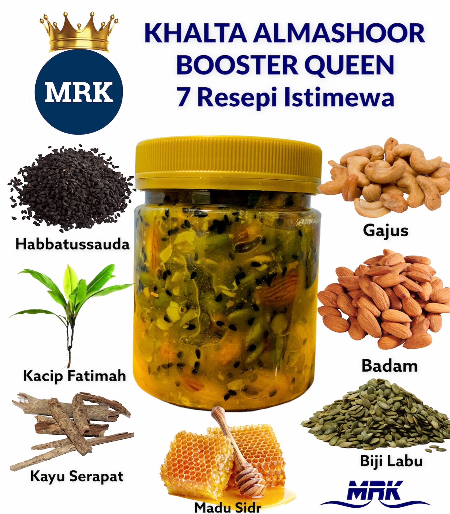 KHALTA BOOSTER ALMASHOOR QUEEN (UTK PEREMPUAN) | Lazada