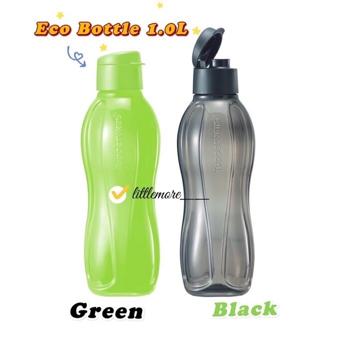 Tupperware Eco Bottle Flip Top 1.0L / Botol Air Tupperware | Lazada
