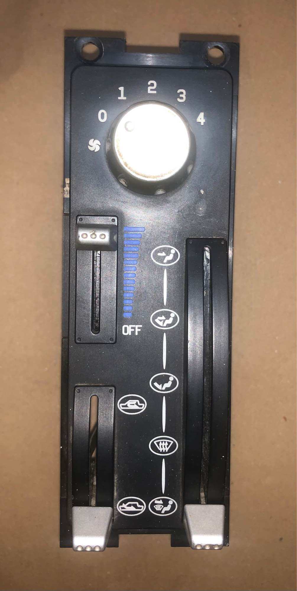 Proton Saga LMST Aircond Switch Panel (Black) | Lazada