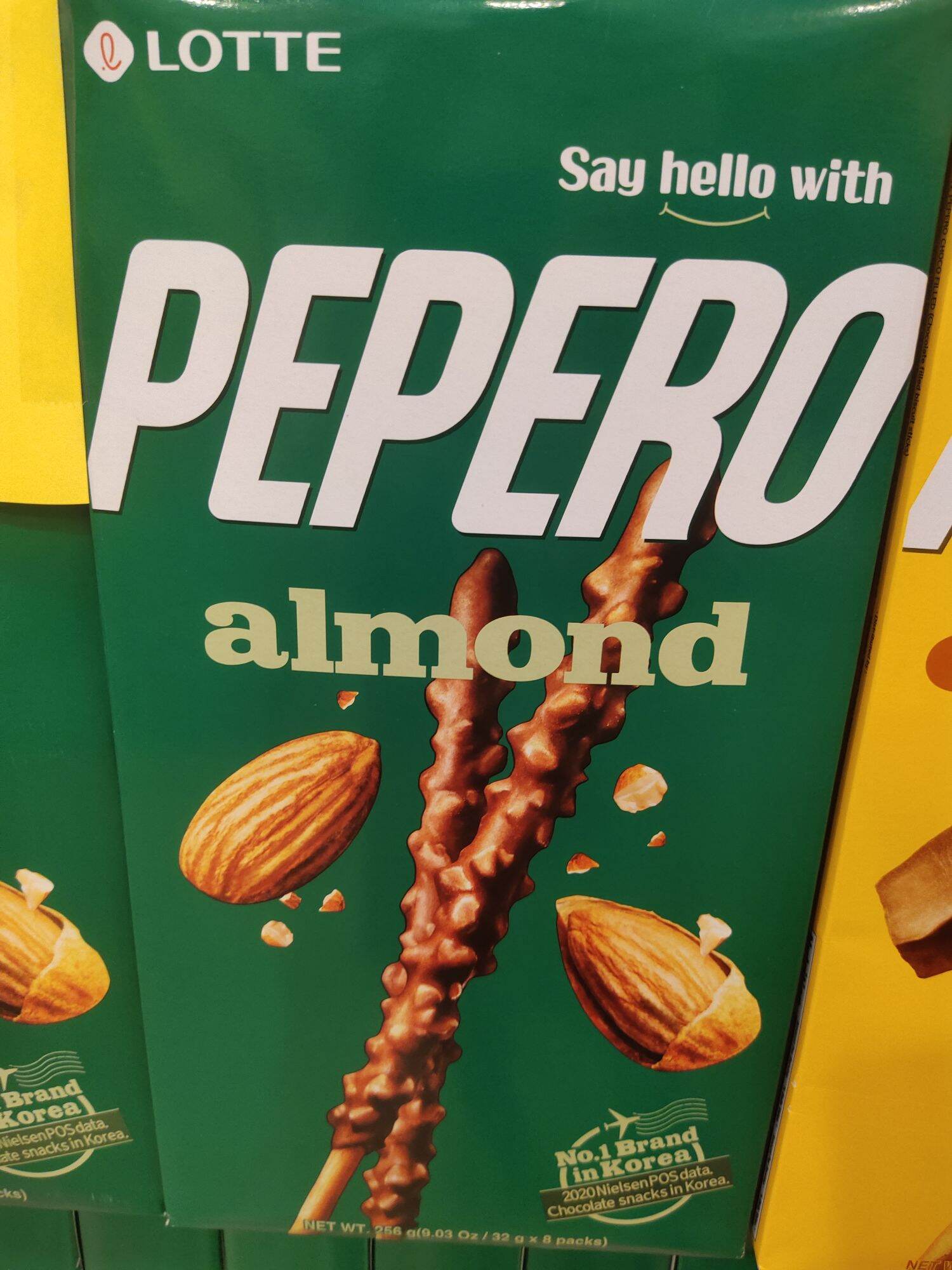 Coklat Langkawi Lotte Pepero Almond, Chocofilled, Choco Cookies ...