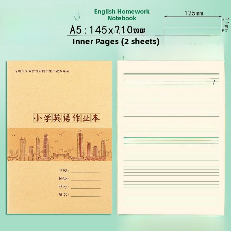 New Edition Primary School Student Homework Book Grade One Writing ...