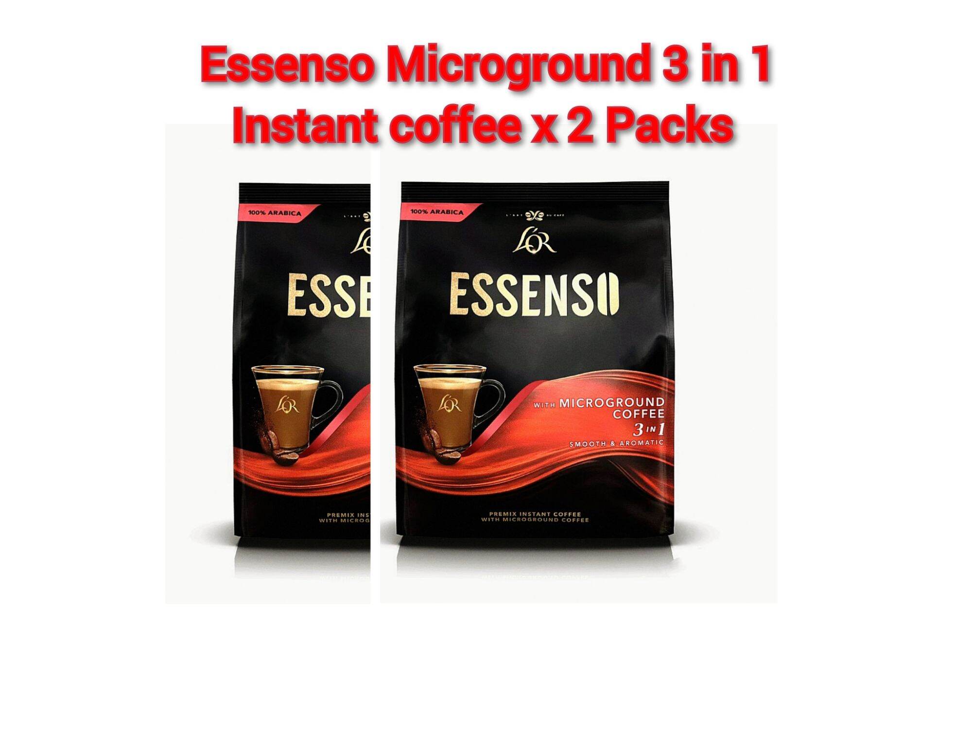 [Twin Packs] Super Essenso 3 in 1 Microground Instant Coffee 25 sachets ...