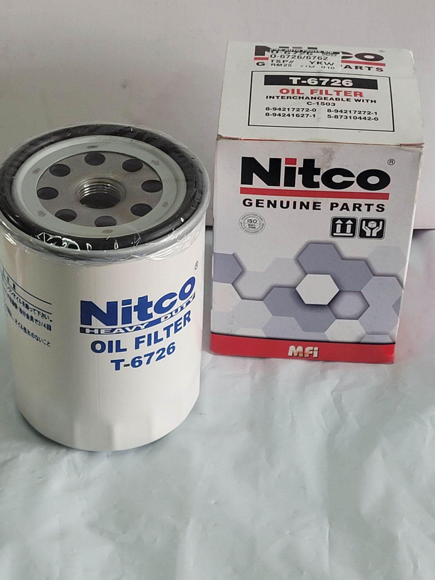 Nitco Isuzu Hicom 2.8 Ford Mazda T4000 6726 Oil Filter | Lazada