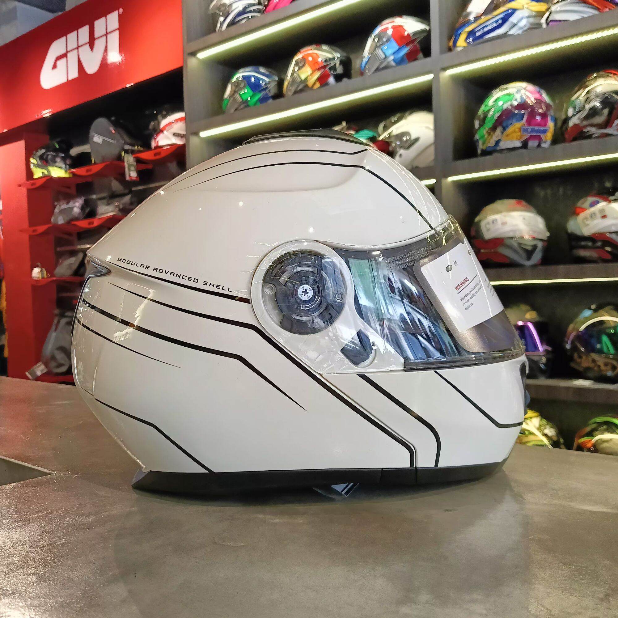 ARC Synergy Alpha Modular Flip Up Helmets | Lazada