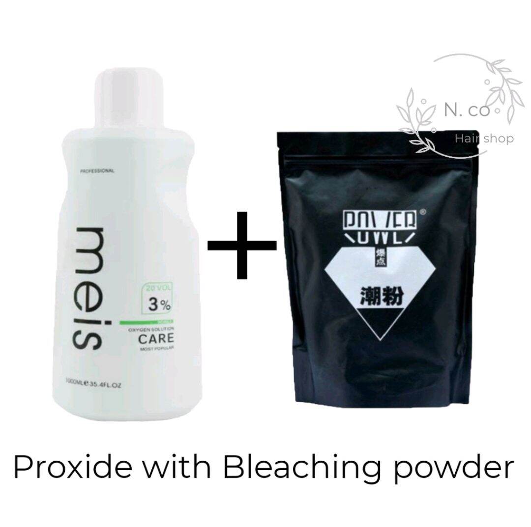 Proxide with bleaching powder 1000ml+400g or 100ml +100ml | Lazada
