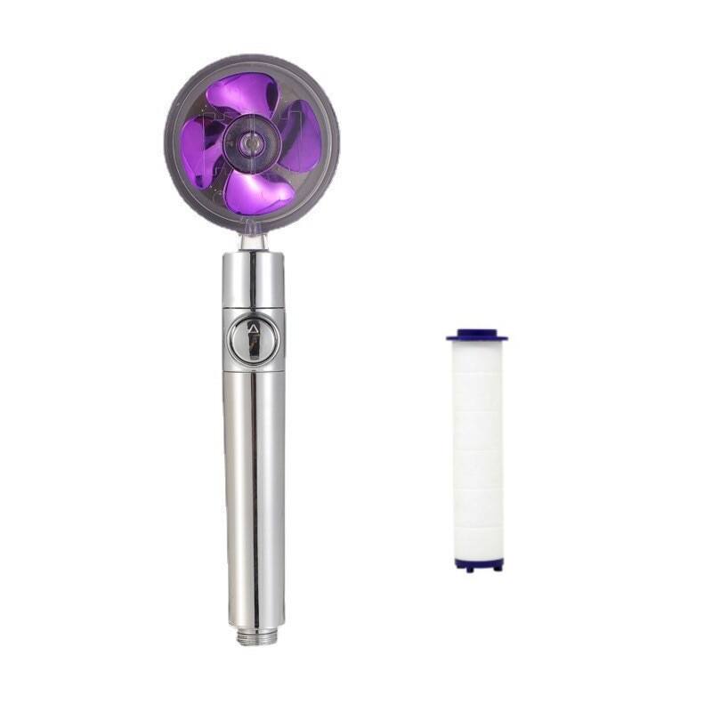 New Propeller Driven Shower Head Cotton Filter Turbocharged High ...