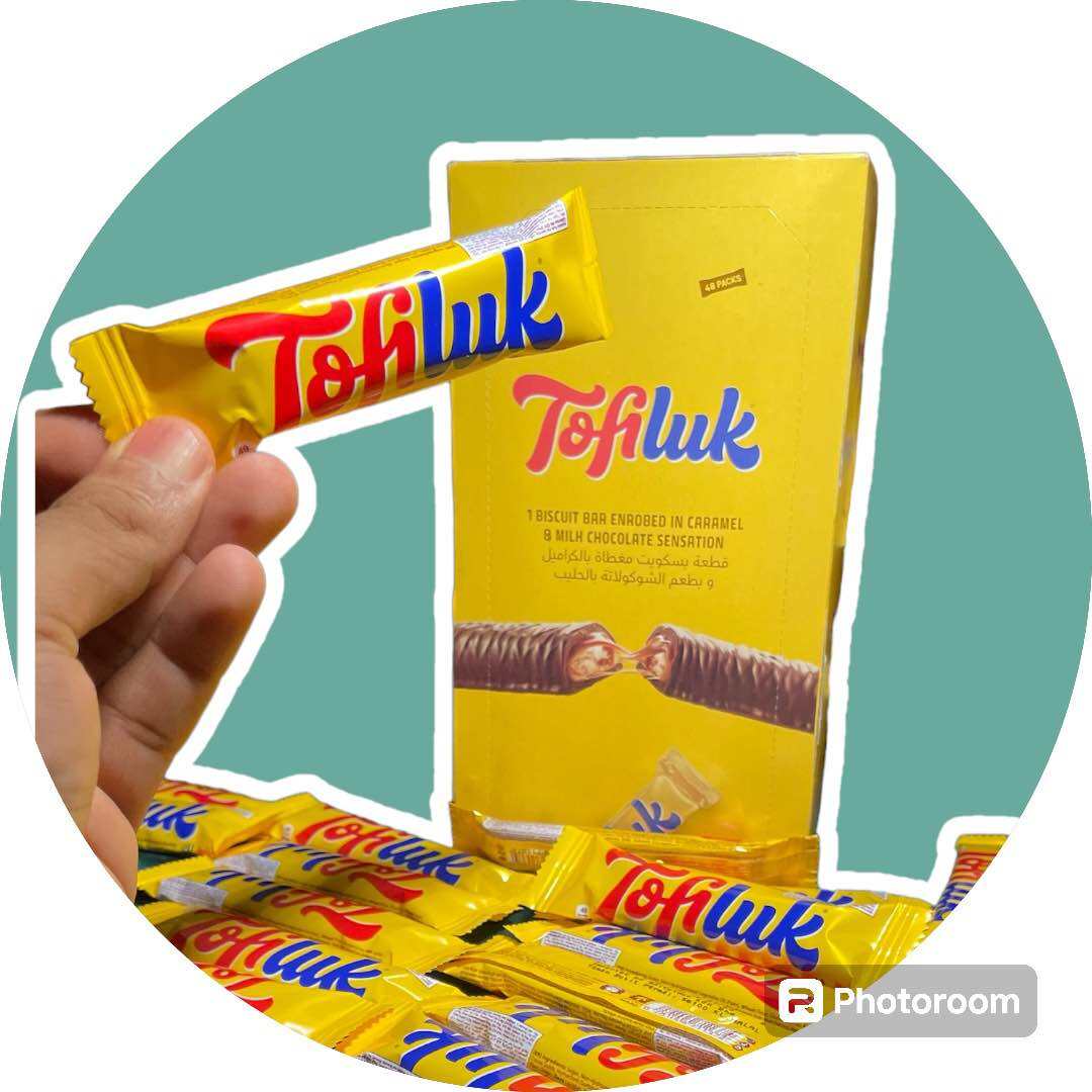 Tofiluk Carmel Crunch Chocolate Bar arab Saudi Viral Halal 12pcs & one ...