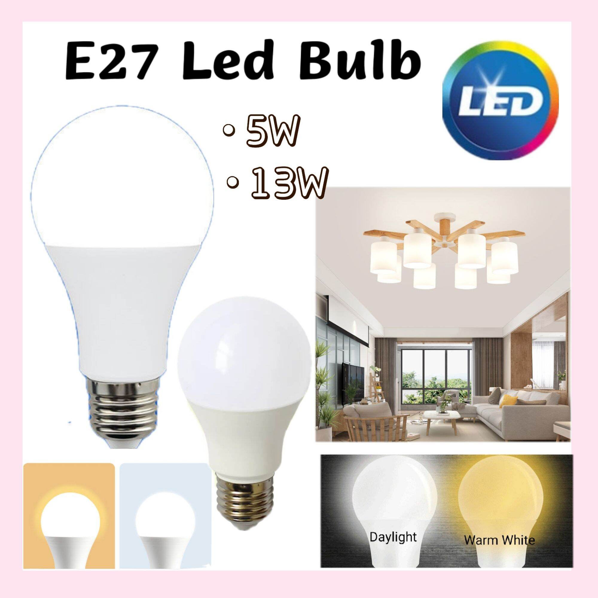Led Bulb E27 10W 13W Mentol Led Led Light Bulb | Lazada