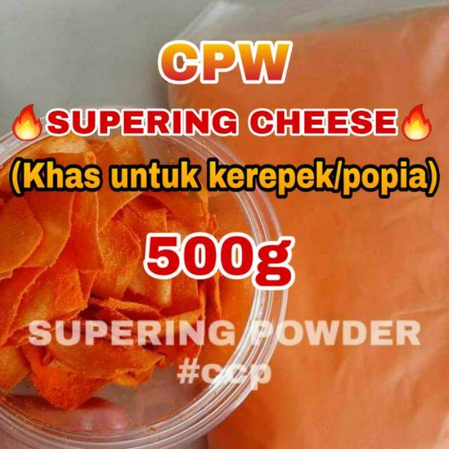 SUPERING POWDER POPIA CHEESE 500g | Lazada