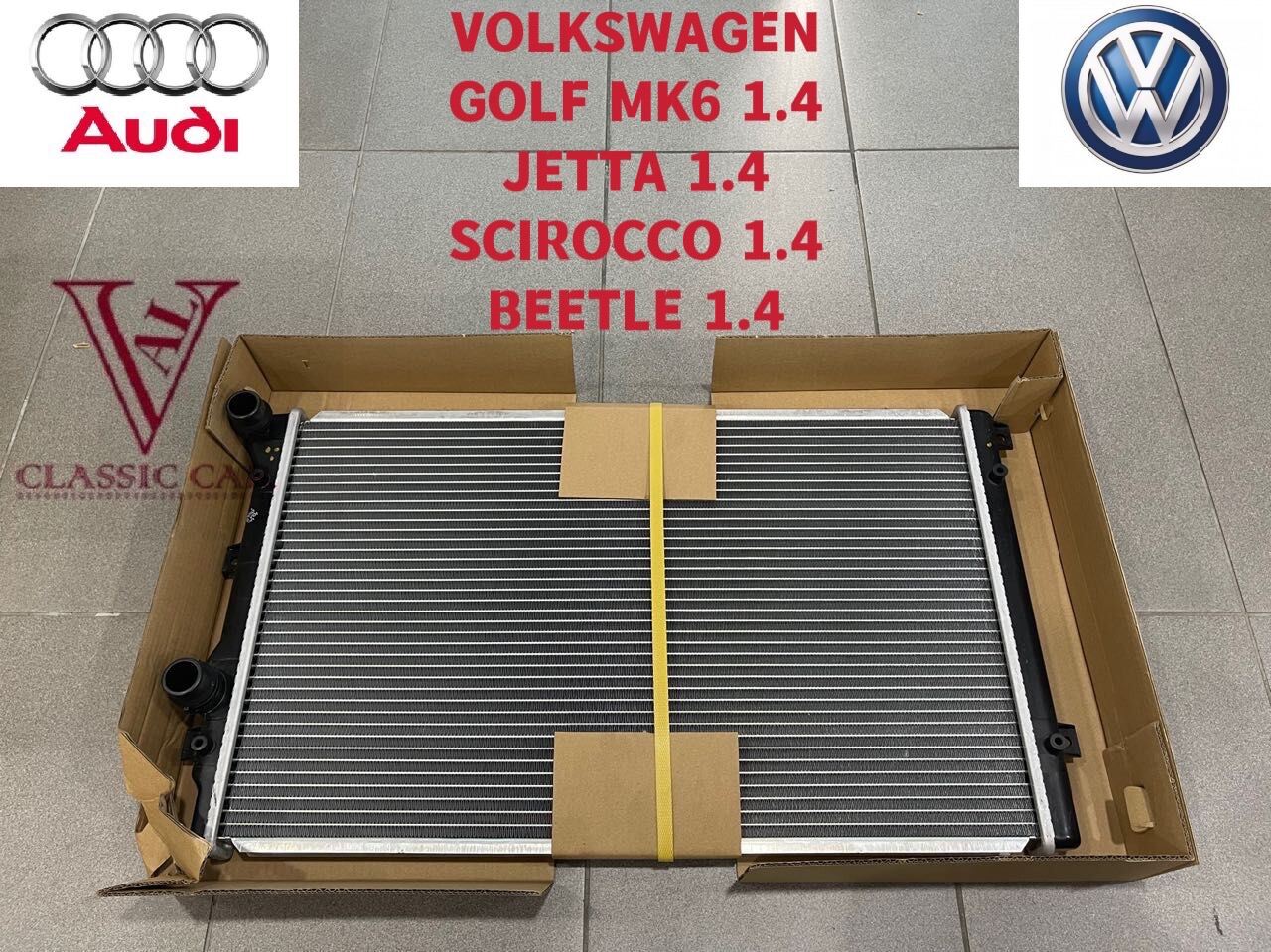 VOLKSWAGEN GOLF MK6 1.4 JETTA 1.4 SCIROCCO 1.4 BEETLE 1.4 RADIATOR ( 2 ...