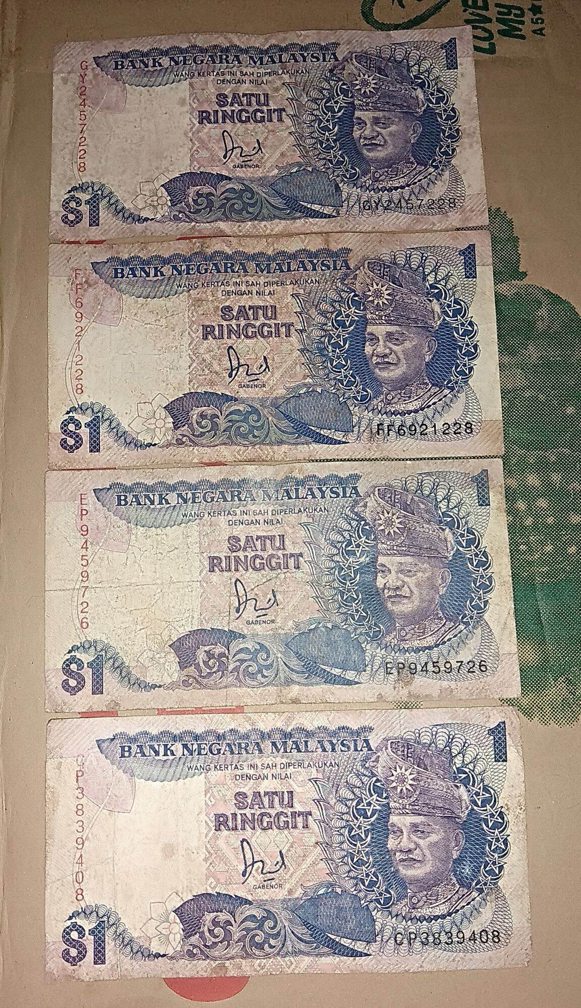 DUIT LAMA $1 RINGGIT TUGU NEGARA OLD BANKNOTE BNM MALAYSIA 🇲🇾 ORIGINAL ...