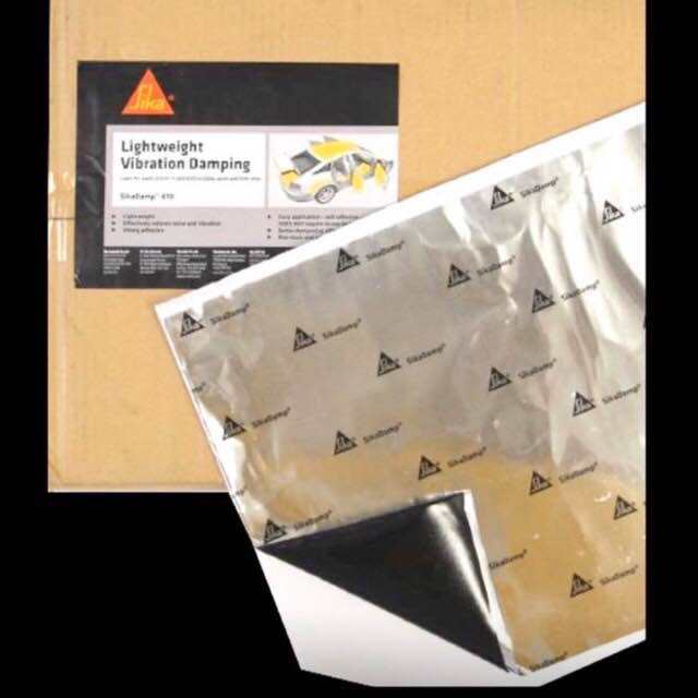 SikaDamp 610 Dampening Pad 1.5mm X 300mm X 1000mmr | Lazada