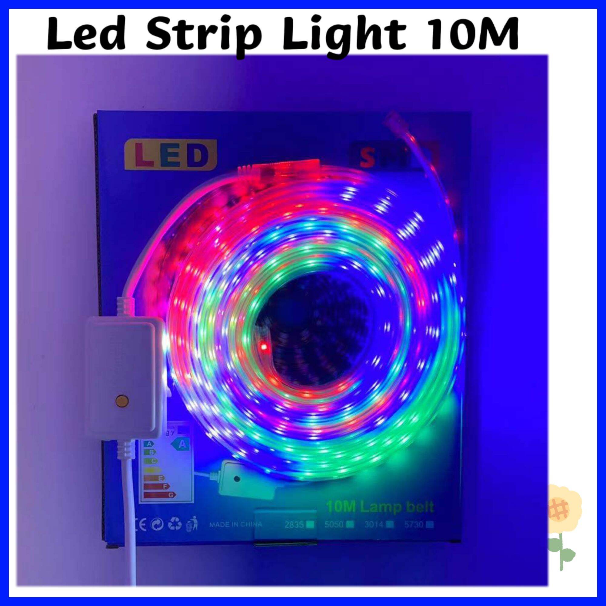10Meter Led Strip Light RGB Decoration Light | Lazada