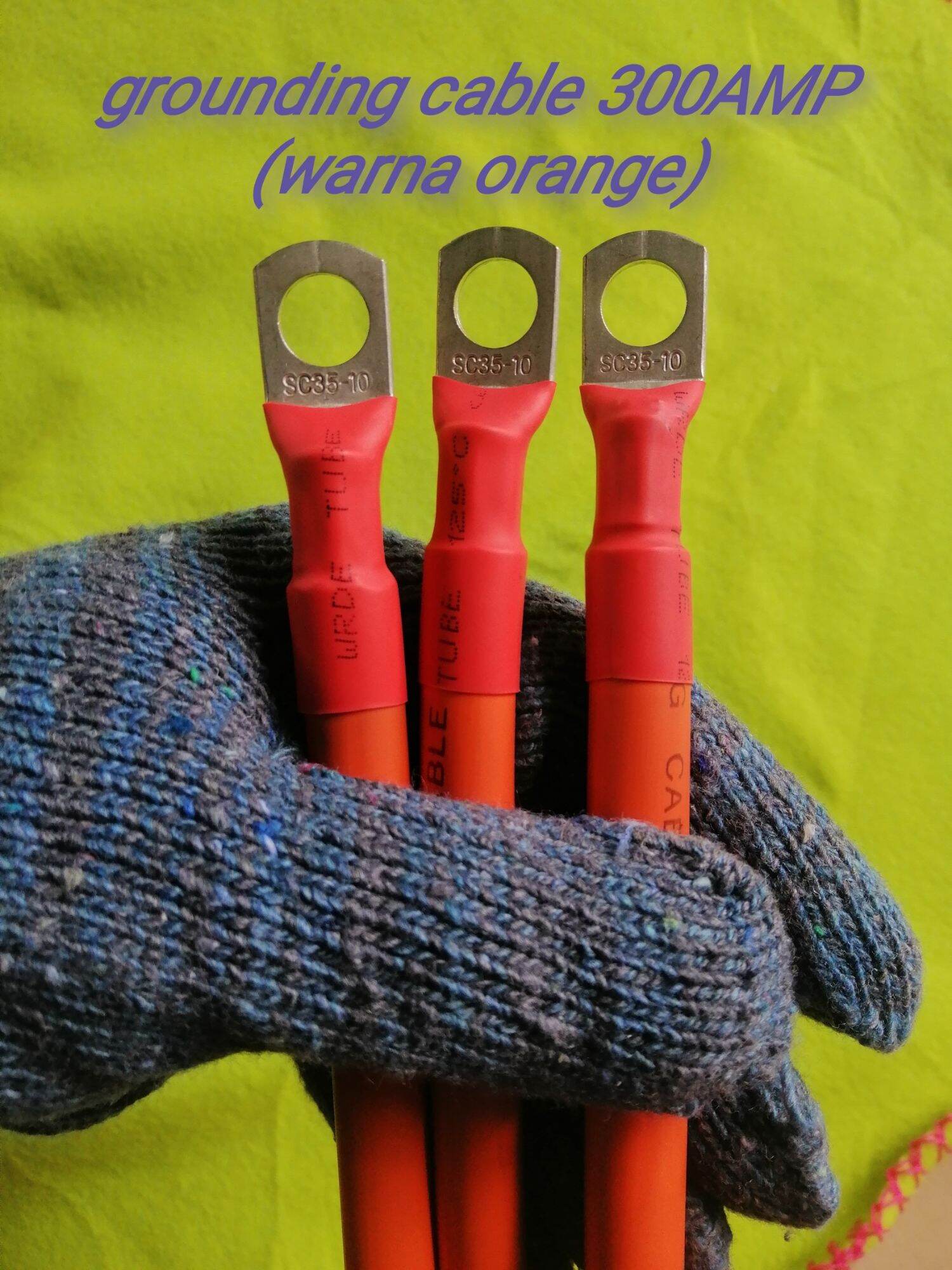 Grounding cable 300AMP warna orange | Lazada