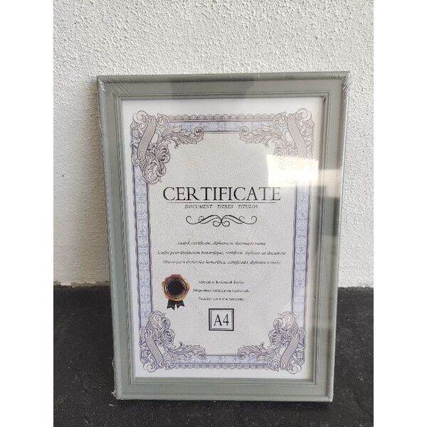 (Buy 10 Free 1)A4 Certificate Frame/A4 Frame Sijil /Frame Gambar | Lazada