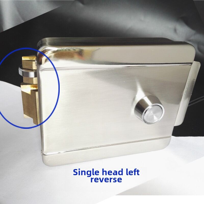 Electro-Mechanical Lock Double Headed Iron Door Lock Access Control ...