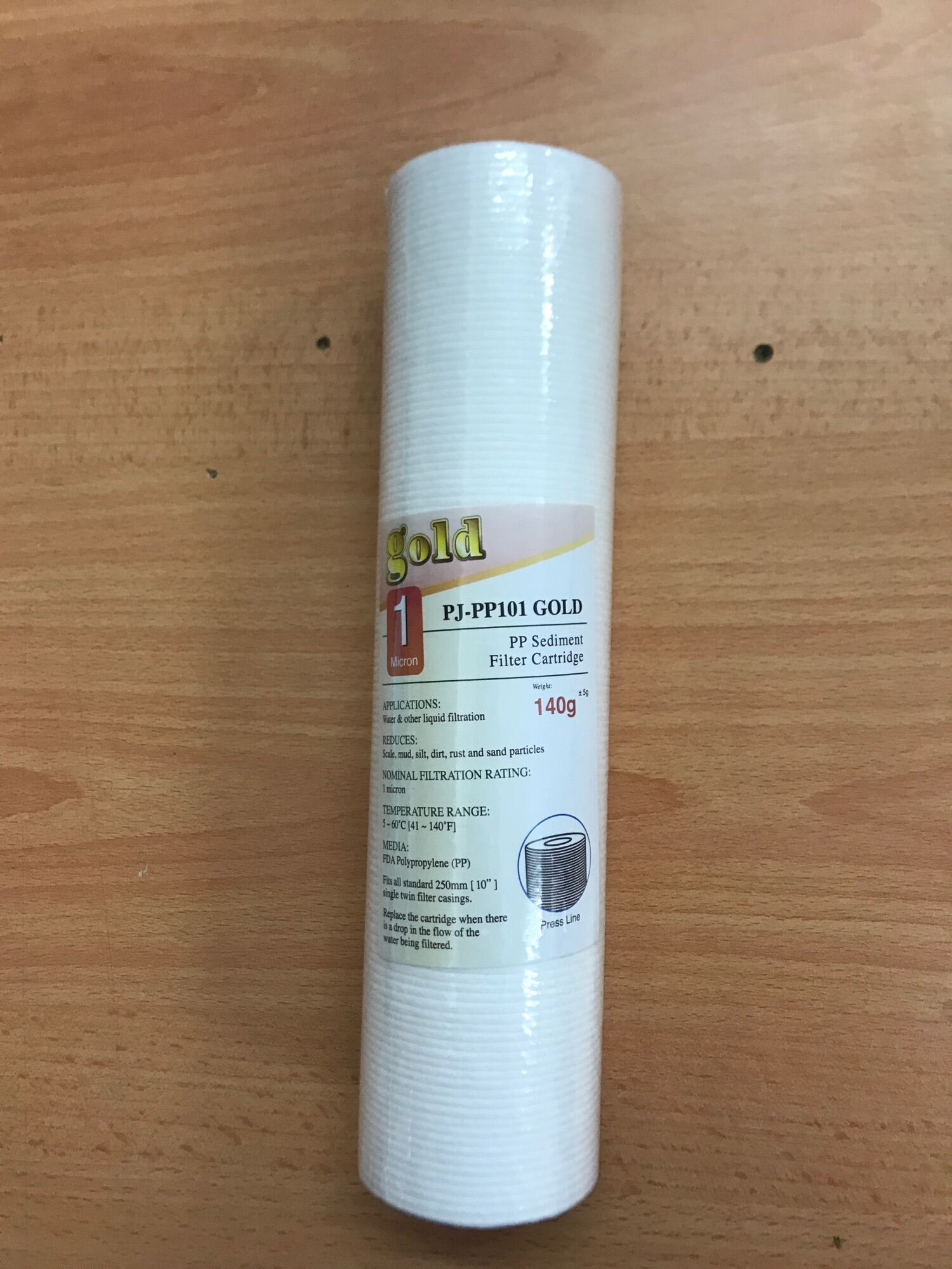 PP Sediment 1 Micron Water Filter - Press Line Type - High Quality | Lazada