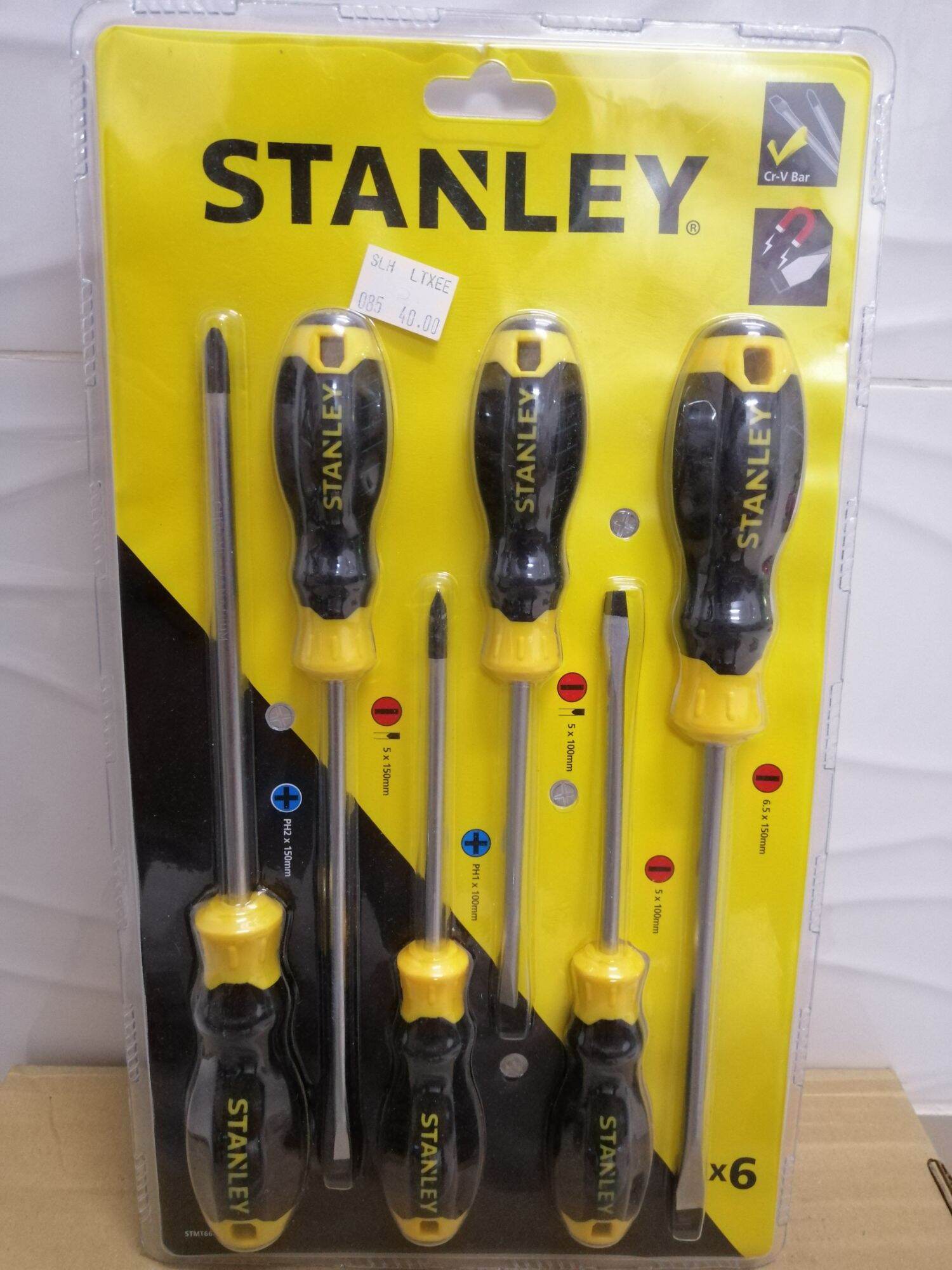 Stanley Screwdriver Set STMT66672 | Lazada