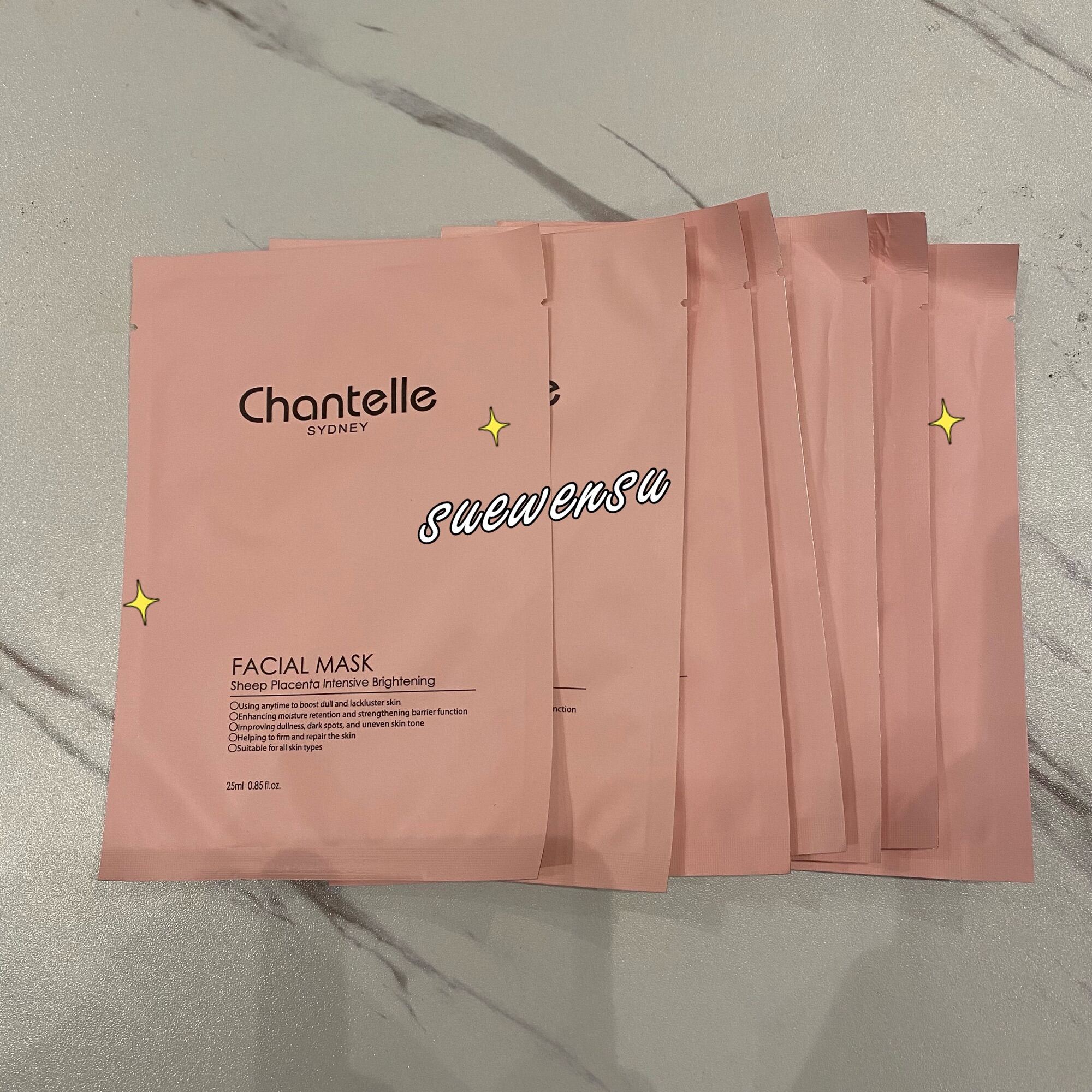 Chantelle Bio Placenta Facial Mask羊胎素面膜(7PC) | Lazada