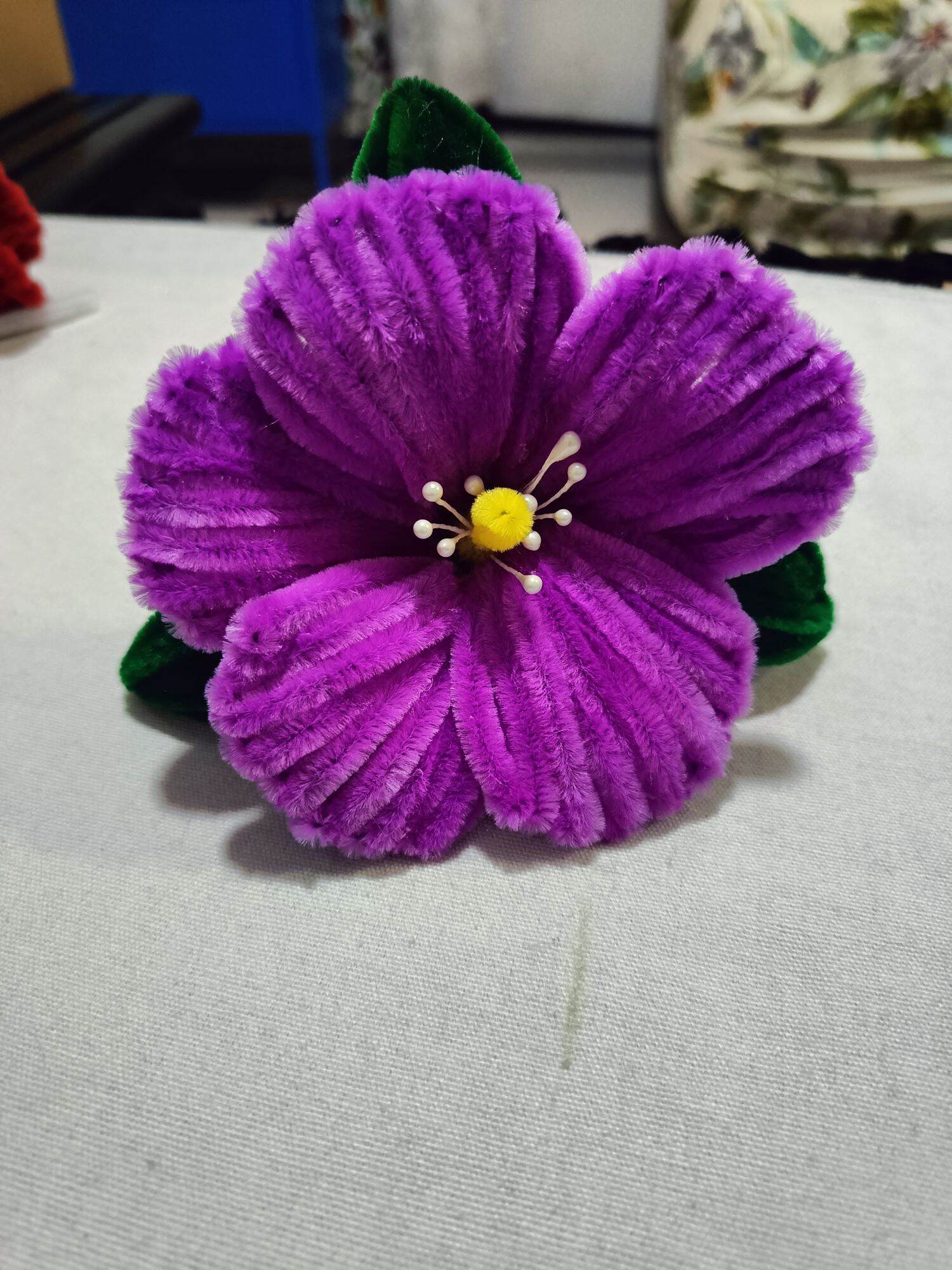chenille stem flower bunga raya artificial flower | Lazada