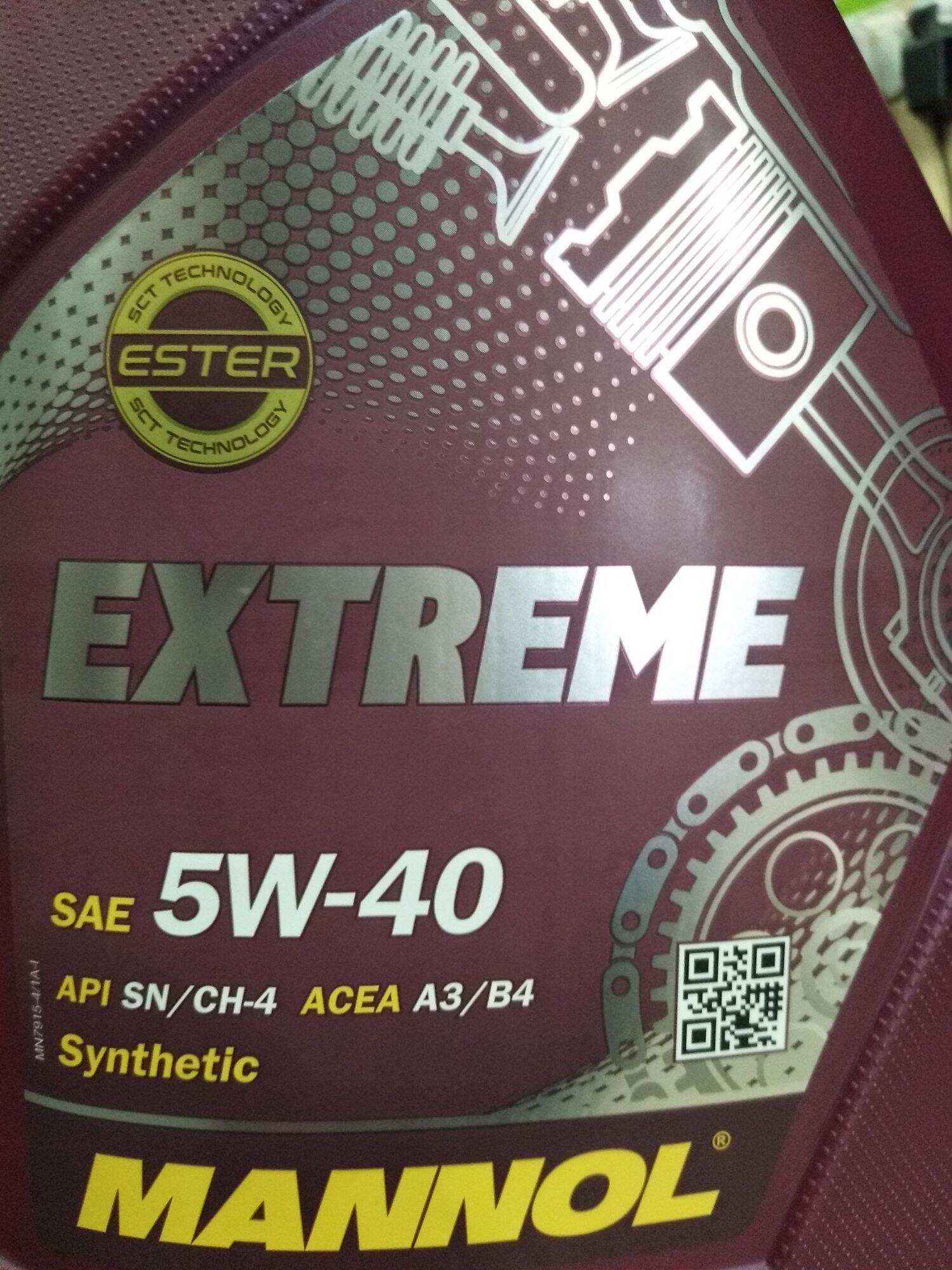 MANNOL 5w40 7915 EXTREME [ESTER 4L] | Lazada