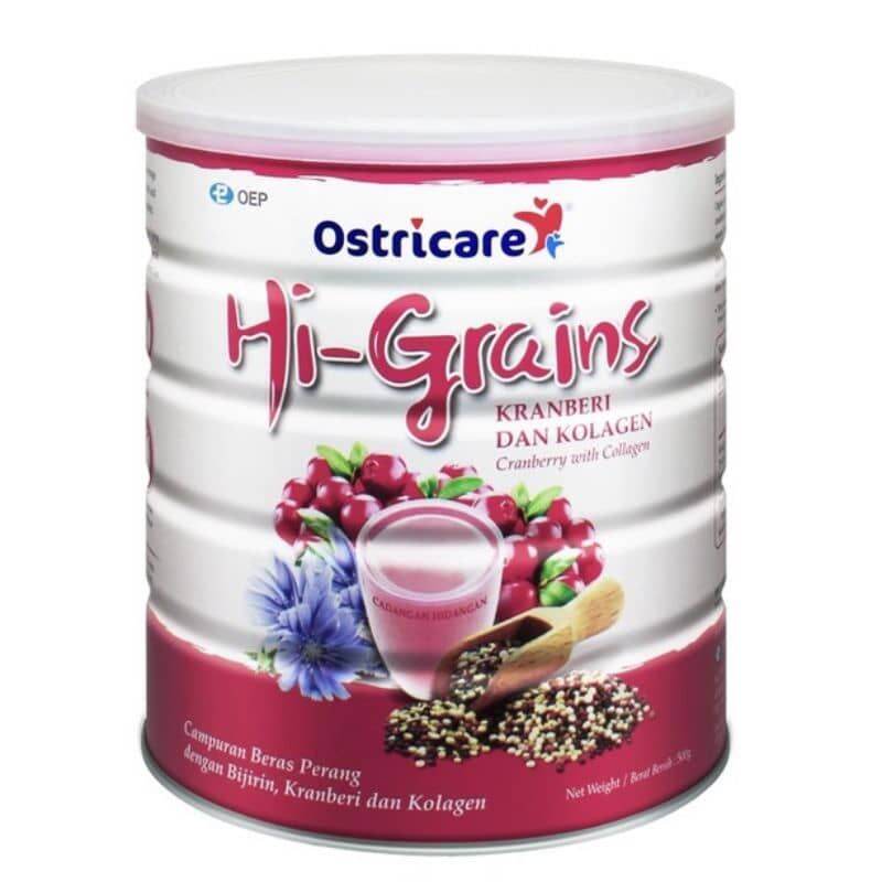 Ostricare Hi-Grains Hojicha 500g Multigrain Beverage /烘茶/蔓越莓营养谷粮+胶原蛋白 ...