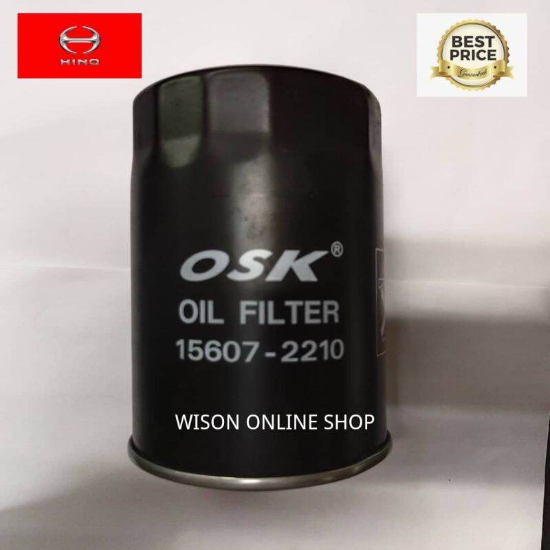 Osk Malaysia Hino Dutro WU410 Minyak/Oil filter 15607-2210 S05D,SO5C ...