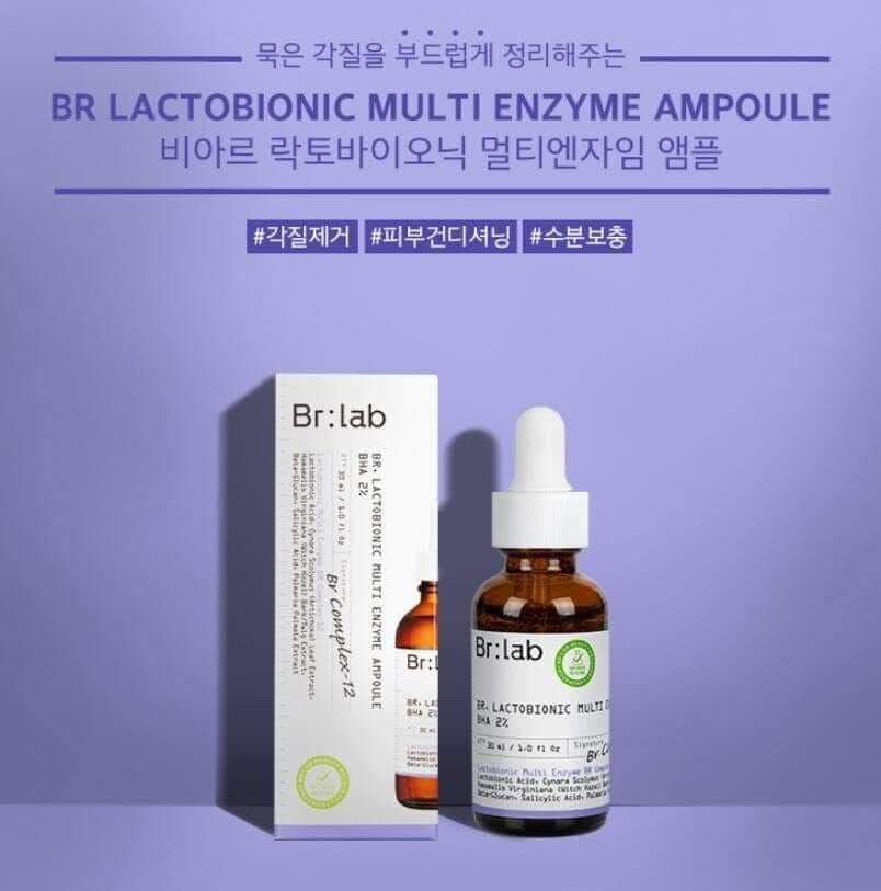 Br:lab Lactobionic & Ecto-Calming Ampoule Serum / Br:lab 双酸 /速安精华液 | Lazada