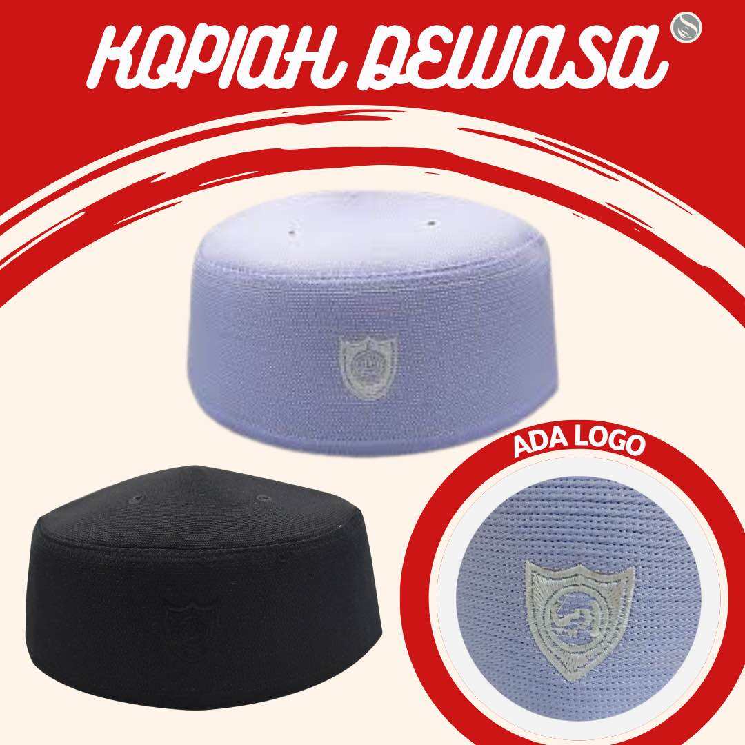 Kopiah Putih Kopiah Hitam Kopiah Sekolah Pakaian Tradisional Melayu ...