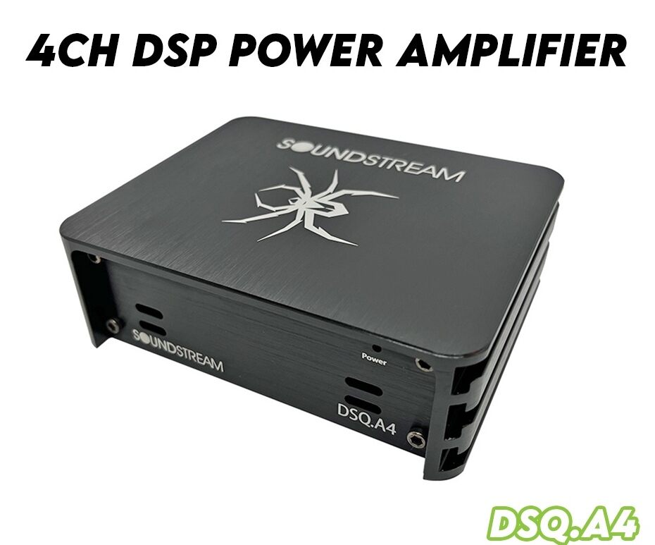 Soundstream 4CH DSP power amplifier Plug & Play for Android player | Lazada