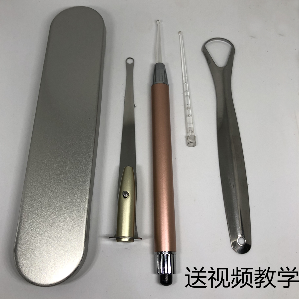 Tonsil Stone Removal Tool Crypt Stone Cleaning Suction Device Flusher ...