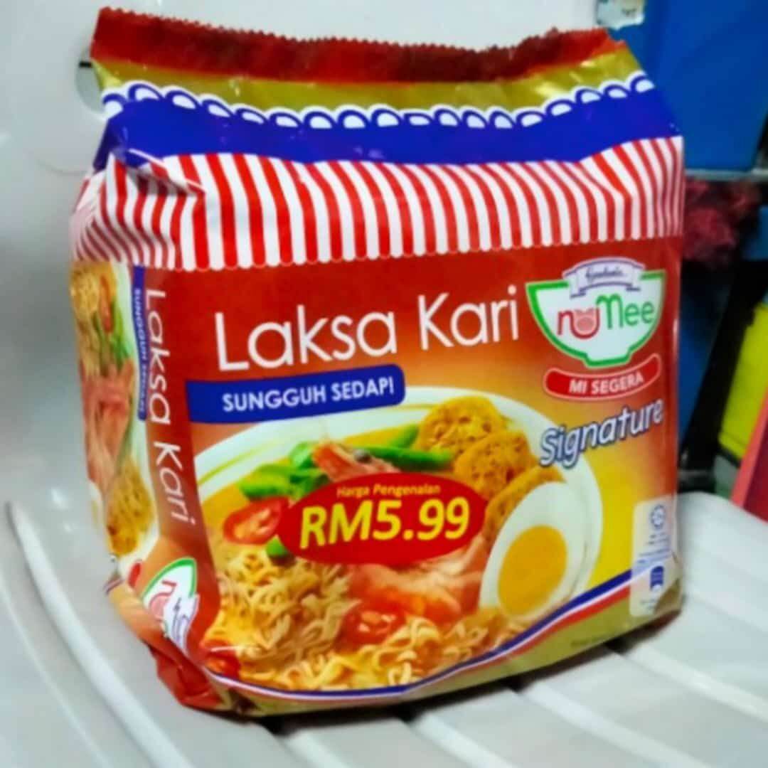 NUMEE MAGGI MI SEGERA GARDENIA Instant Mee Laksa Kari Goreng Ayam Sup ...