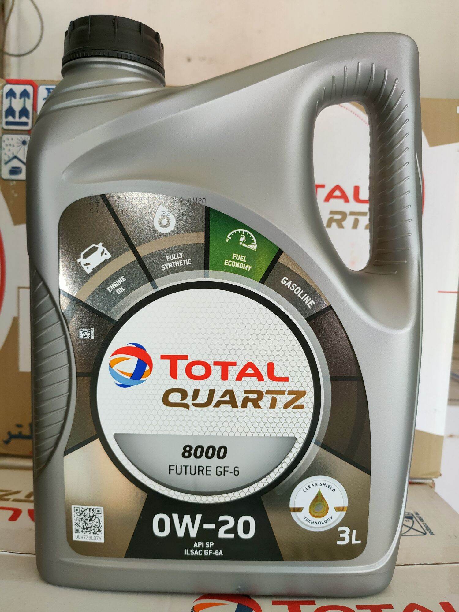 TOTAL QUARTZ 8000 0W-20 3L Fully Synthetic | Lazada
