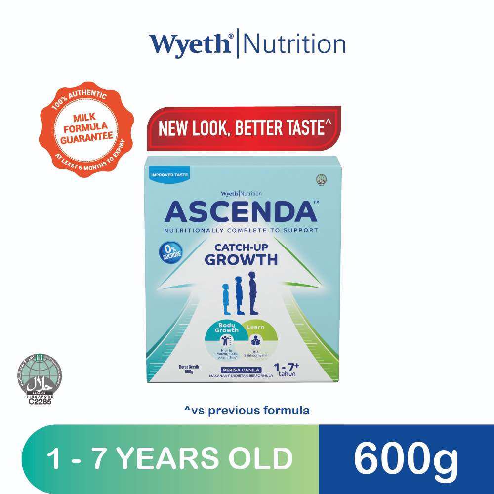 Wyeth Nutrition S26 Ascenda (600g ) Exp 06/2026 | Lazada
