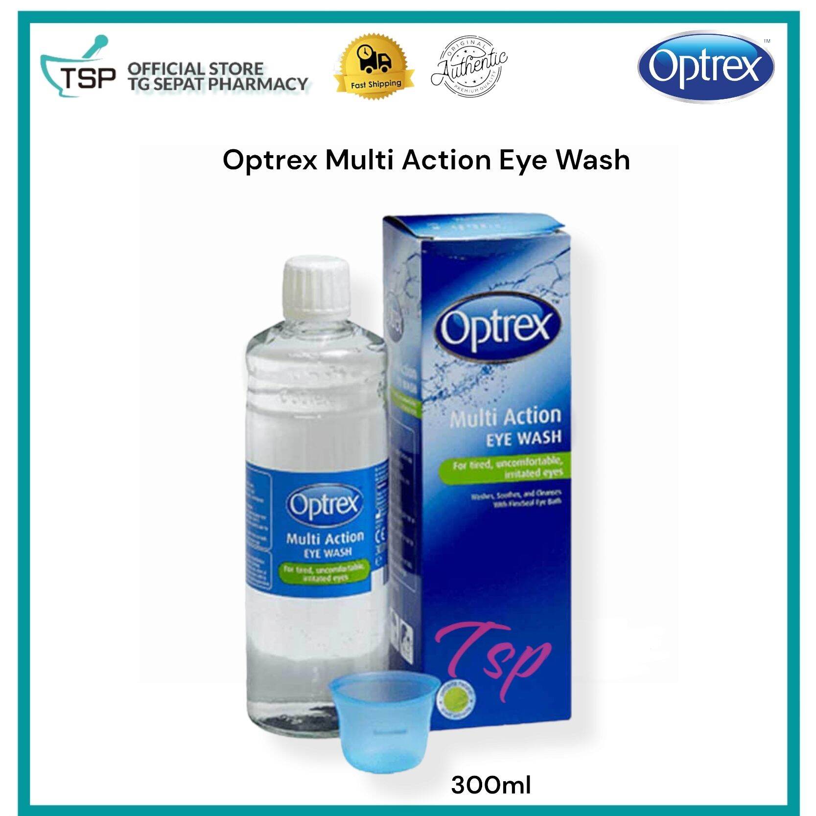 Optrex Multi Action Eye Wash 110ml /300ml | Lazada