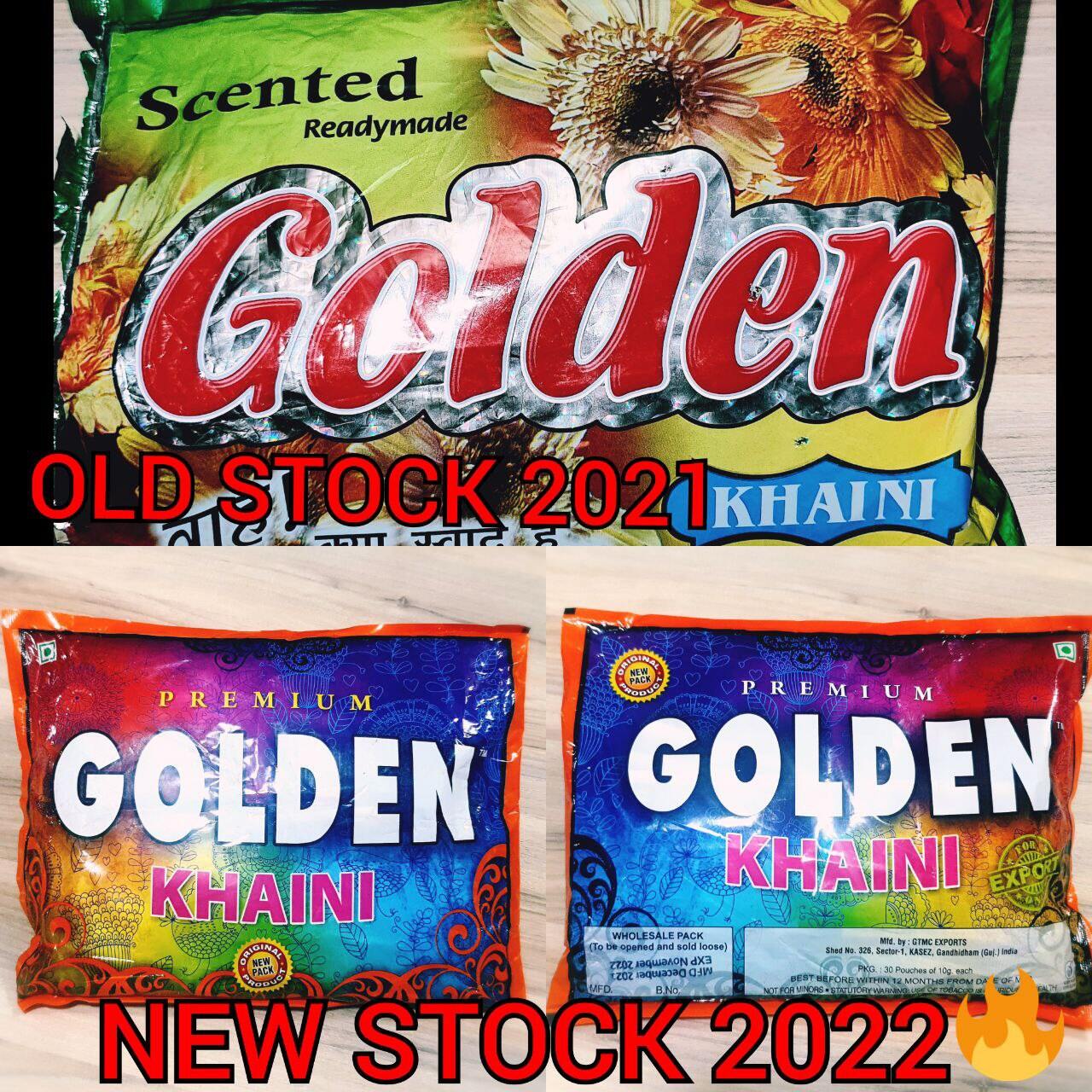 Limited stock available!!! 30pcs 100% Original Golden Khaini || Brand ...