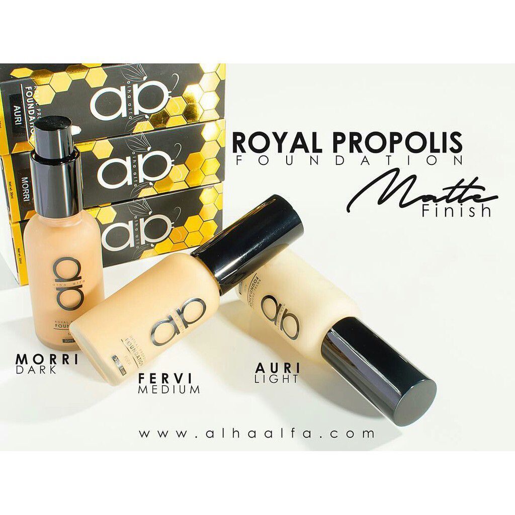 Alha Alfa Royal Propolis Foundation | Lazada