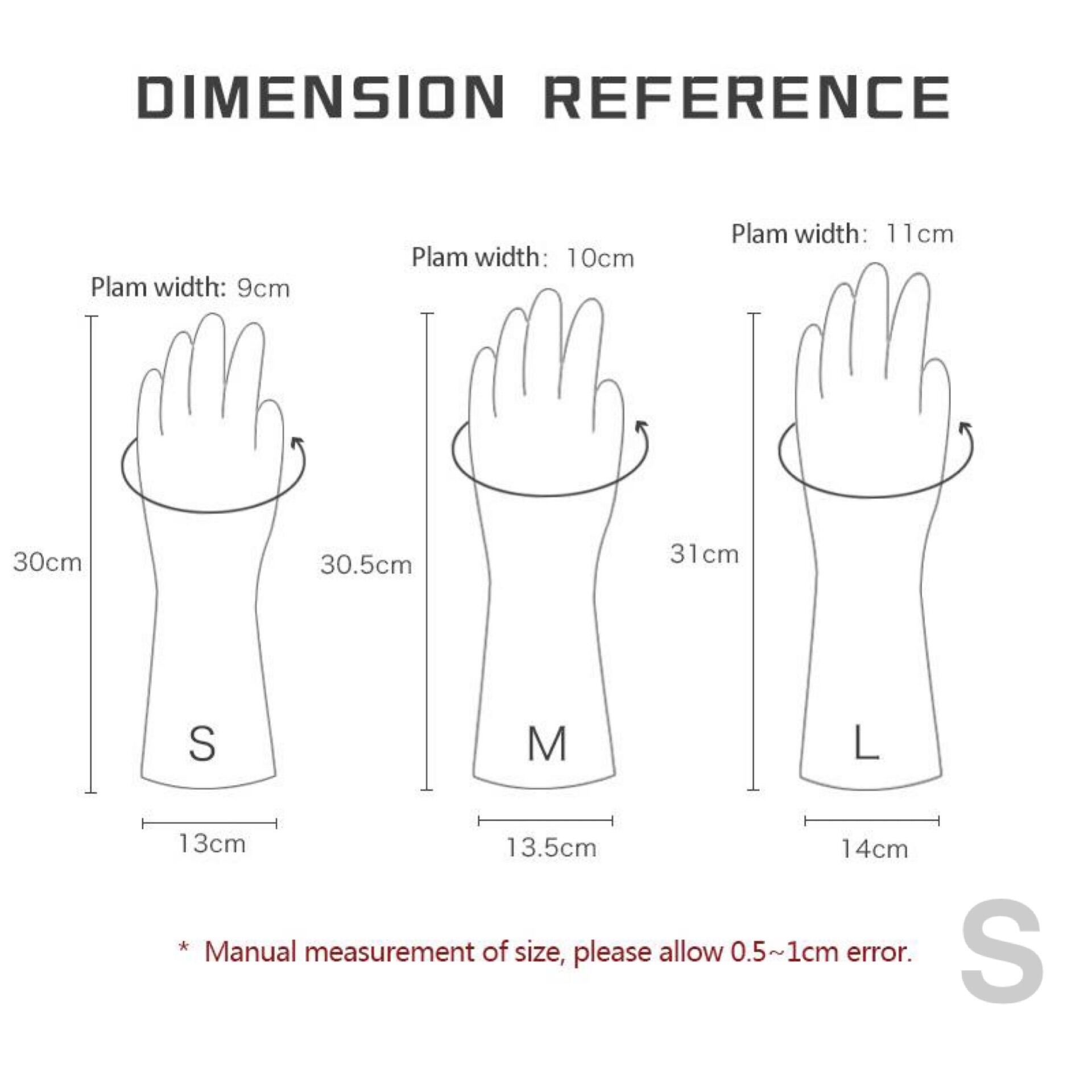 Latex Pvc Dishwashing Gloves Rubber Glove / Sarung Tangan Pencuci ...