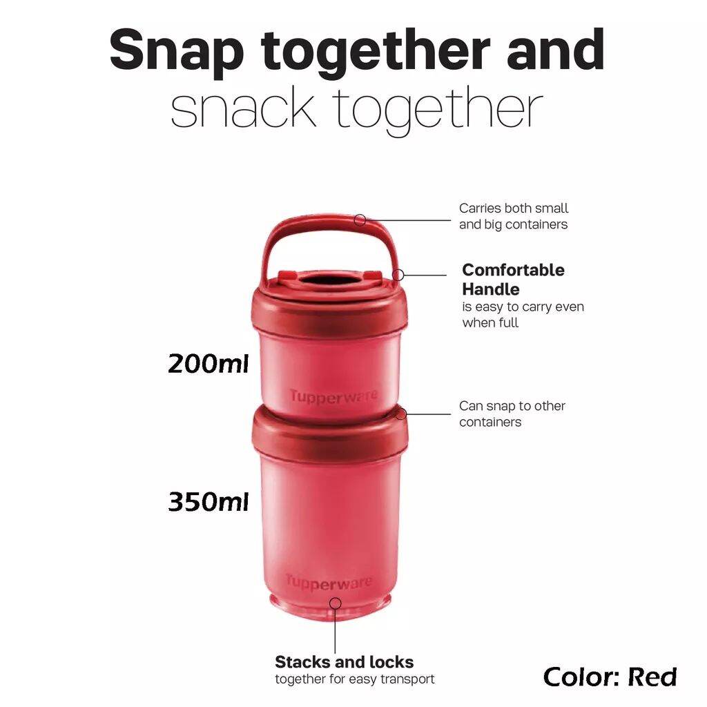 Twist N Snack Tupperware | Lazada