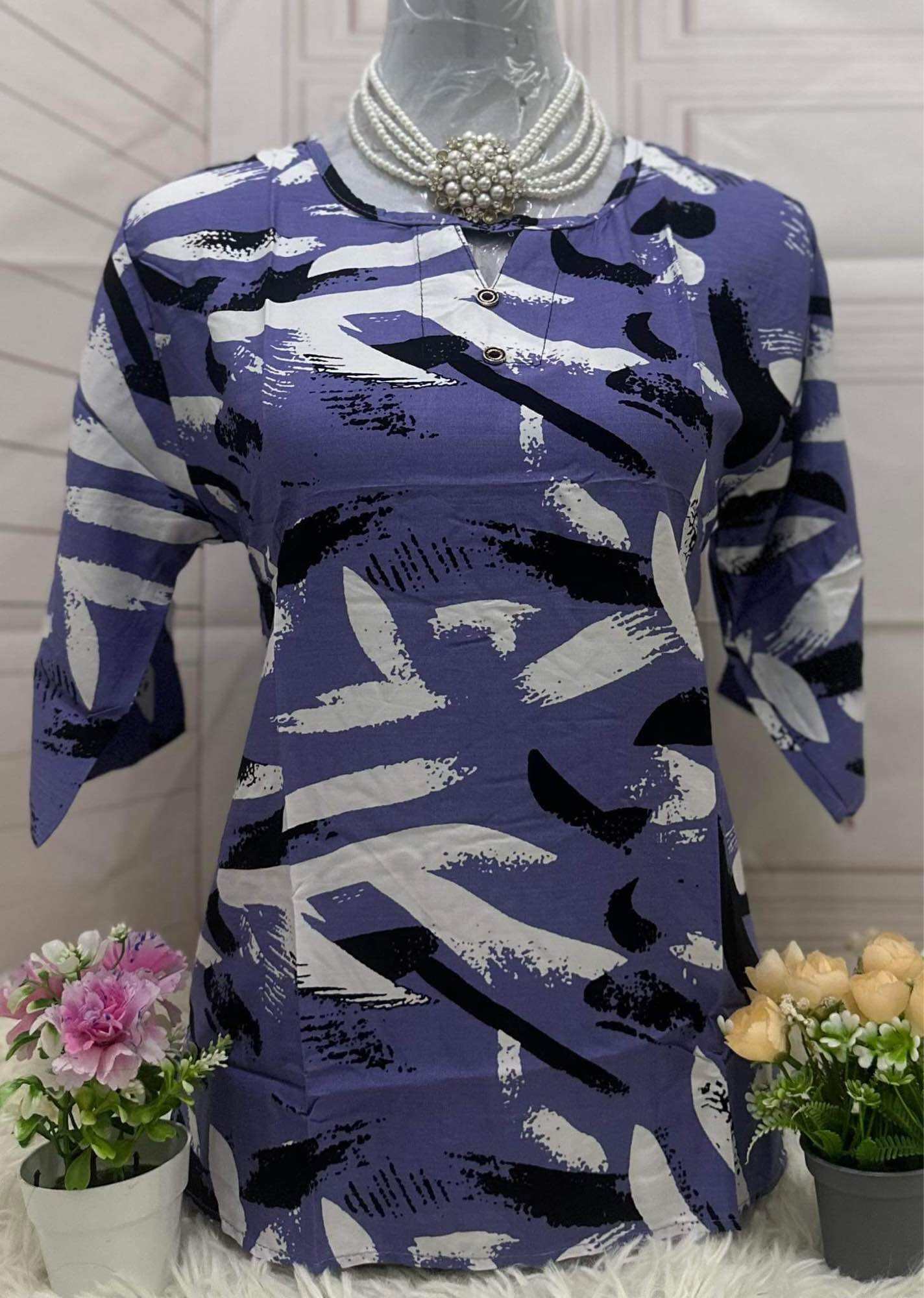 (104) WOMEN WEAR FLORAL BEAUTIFUL BLOUSES | Lazada