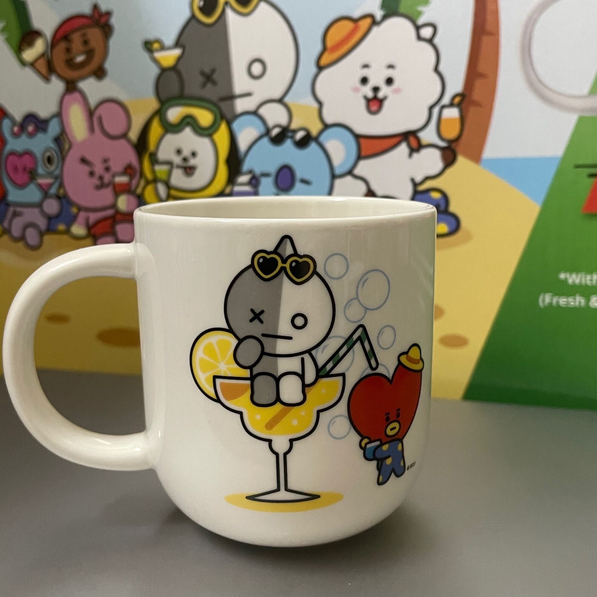 Darlie BT21 mug BTS fans 防弹少年团 double action toothpaste 225g/200g/180g ...