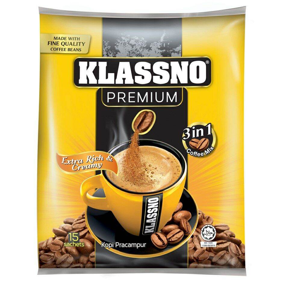 Klassno 3 In 1 Instant Coffee ( Original 20g x 20s / Premium 25g x 15s ...