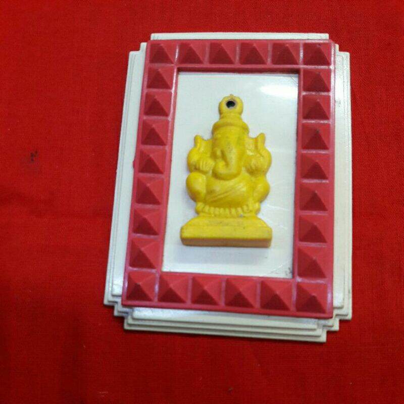 Pyramid Ganesha Swastik Sanskrit AUM Sulum Sticker Entrance Door Altar ...