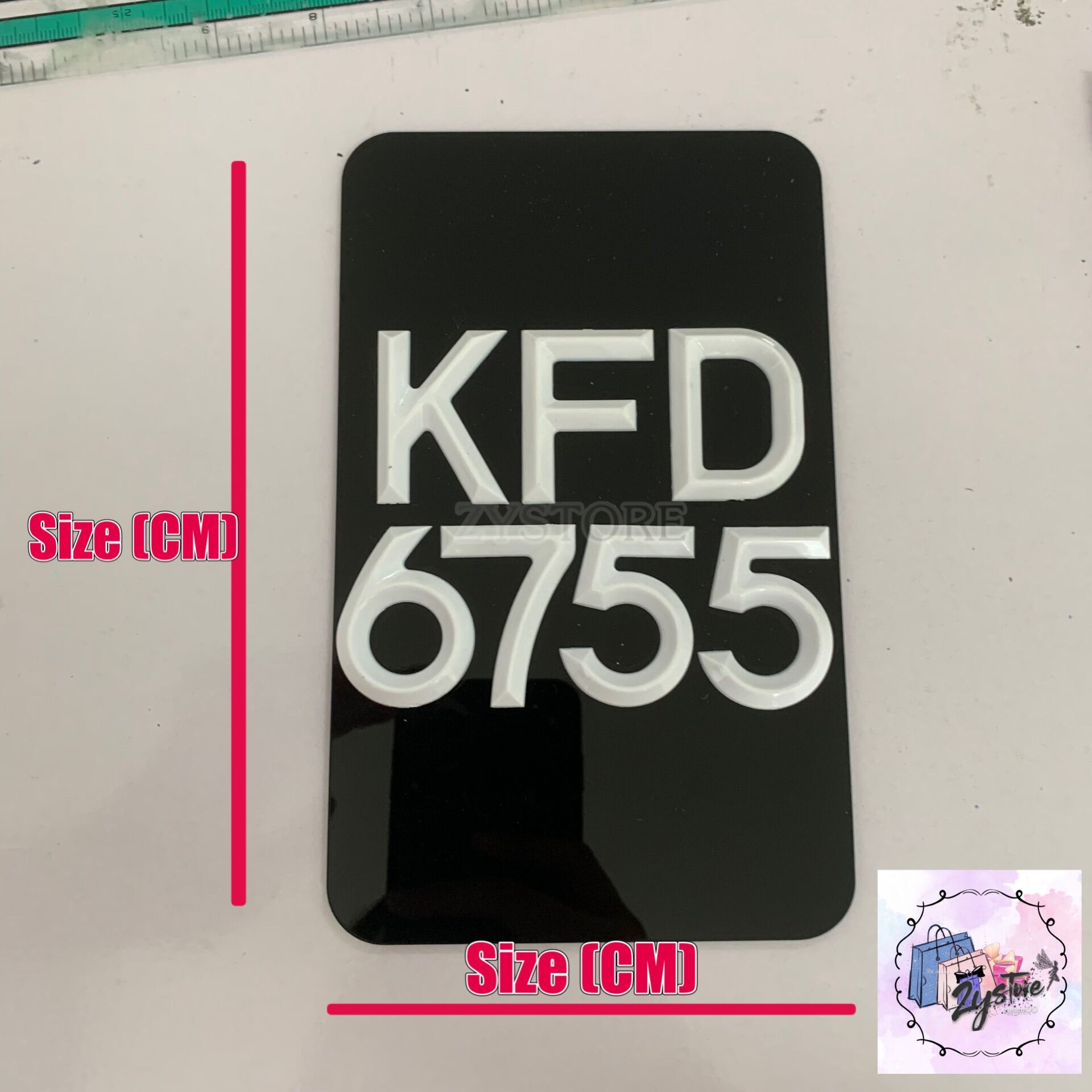 JPJ LULUS STANDARD JPJ Motorcycle nombor plate nombor timbul motor ...