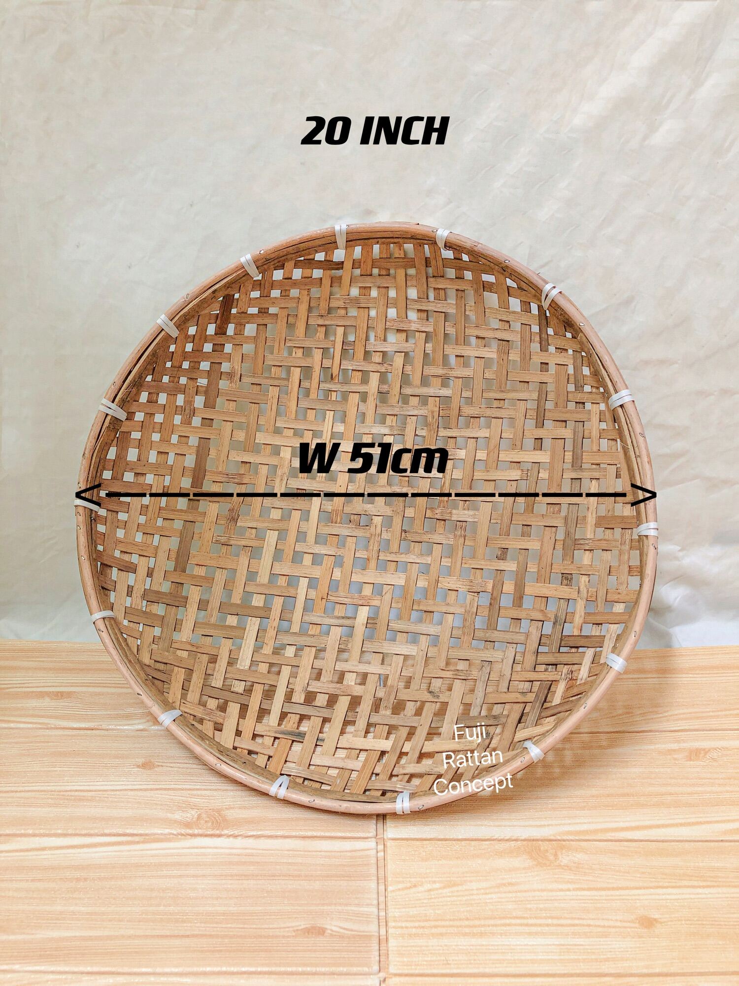 Putu Mayam | Bakul Tray | Bamboo Skin Nyiru Tray | Bakul Putu Mayam ...