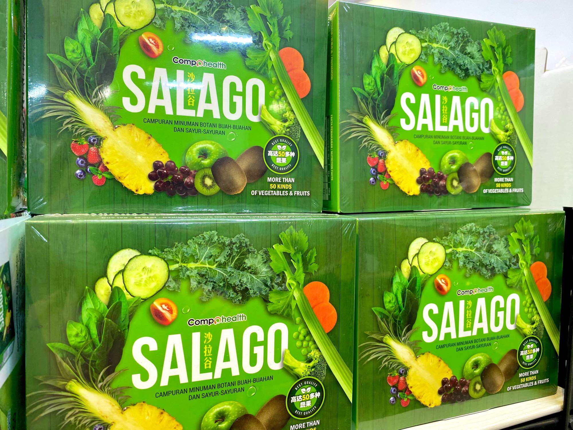 Salago detox botani 50 jenis buah dan sayuran 50种蔬菜水果天然排毒沙拉谷 | Lazada