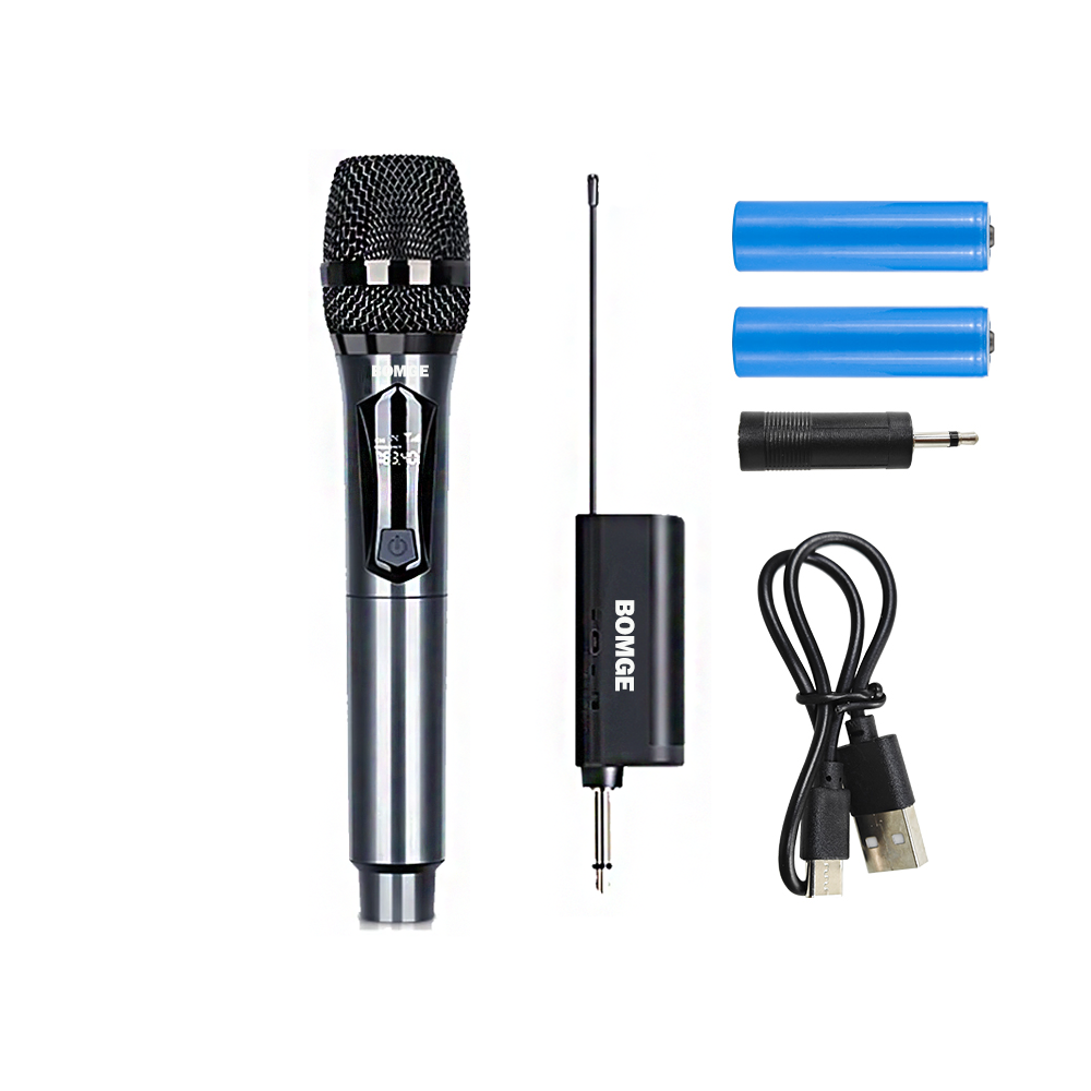 BOMGE Wireless Handheld Cordless Dynamic Microphone System optional 1 2 ...