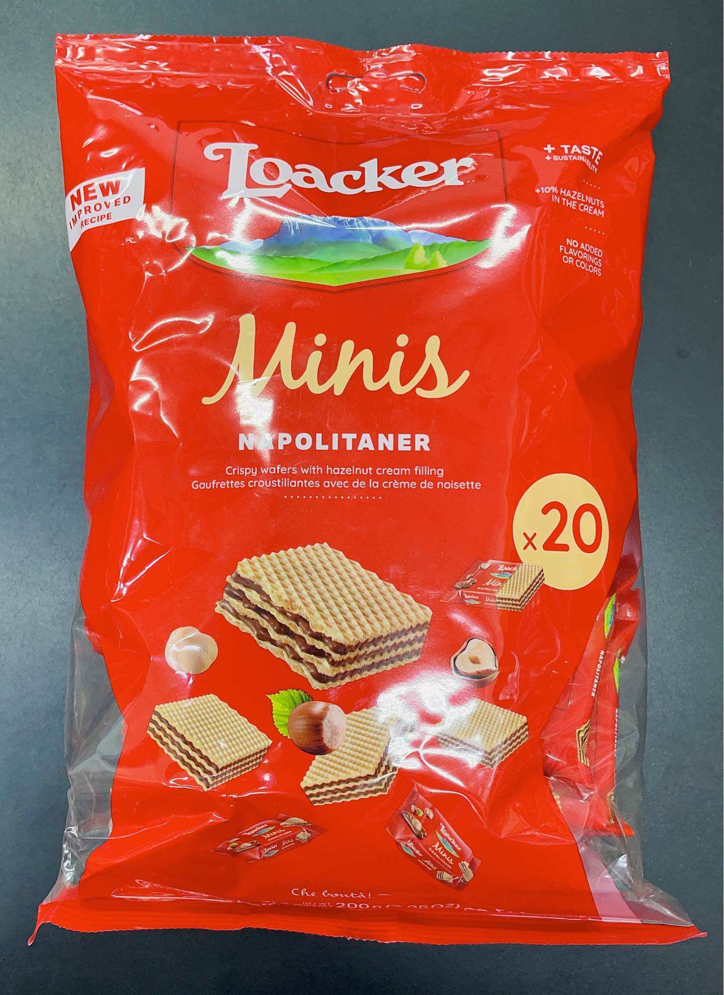 200G LOACKER MINIS KAKAO / NAPOLITANER HALAL BISKUT | Lazada