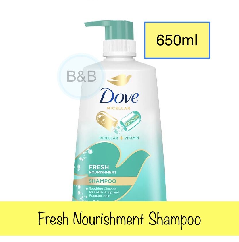 Dove Fresh Nourishment Shampoo 650ml | Lazada
