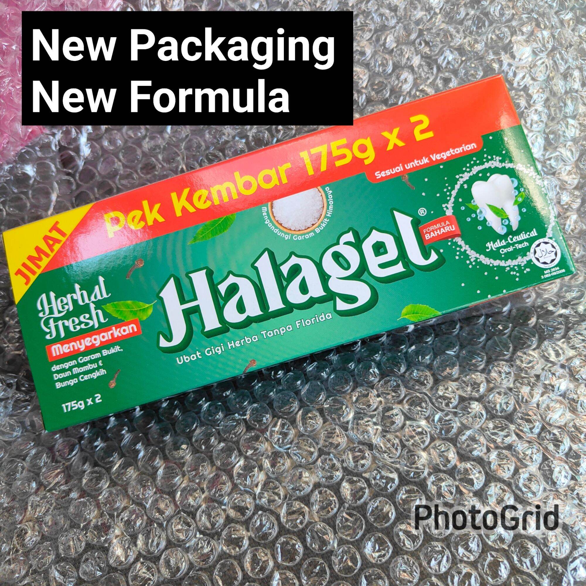 Ubat Gigi Halagel Herbal Green Twin Pack | Lazada